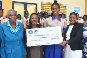 New York-based non-profit awards US$1,000 scholarship to PEP student ...