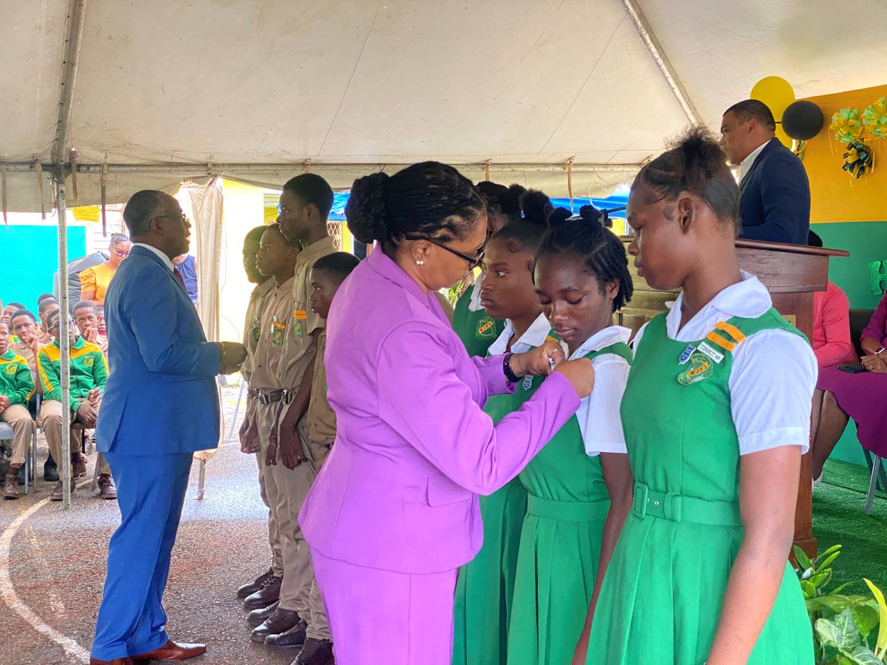 Winston Jones High gets values and attitude garden - Jamaica Observer
