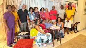 WATCH: Cheerful giver Lena Walker celebrates 104th birthday with family ...