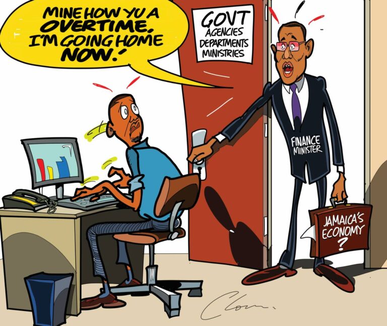 Cartoon - Jamaica Observer
