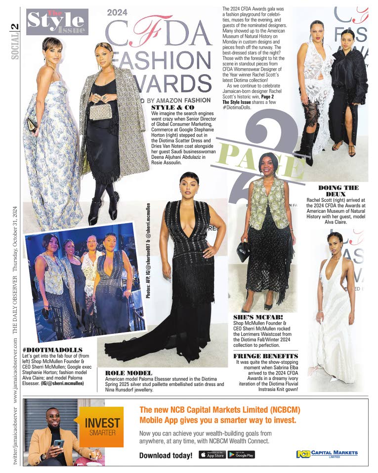 The Style Issue, October 31, 2024 - Jamaica Observer