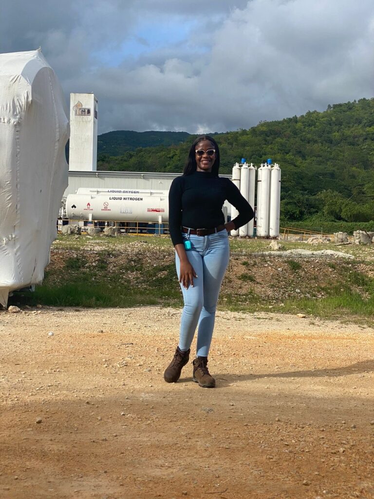 Tami-Leigh Mitchell makes her mark as sole female engineer at IGL - Jamaica Observer