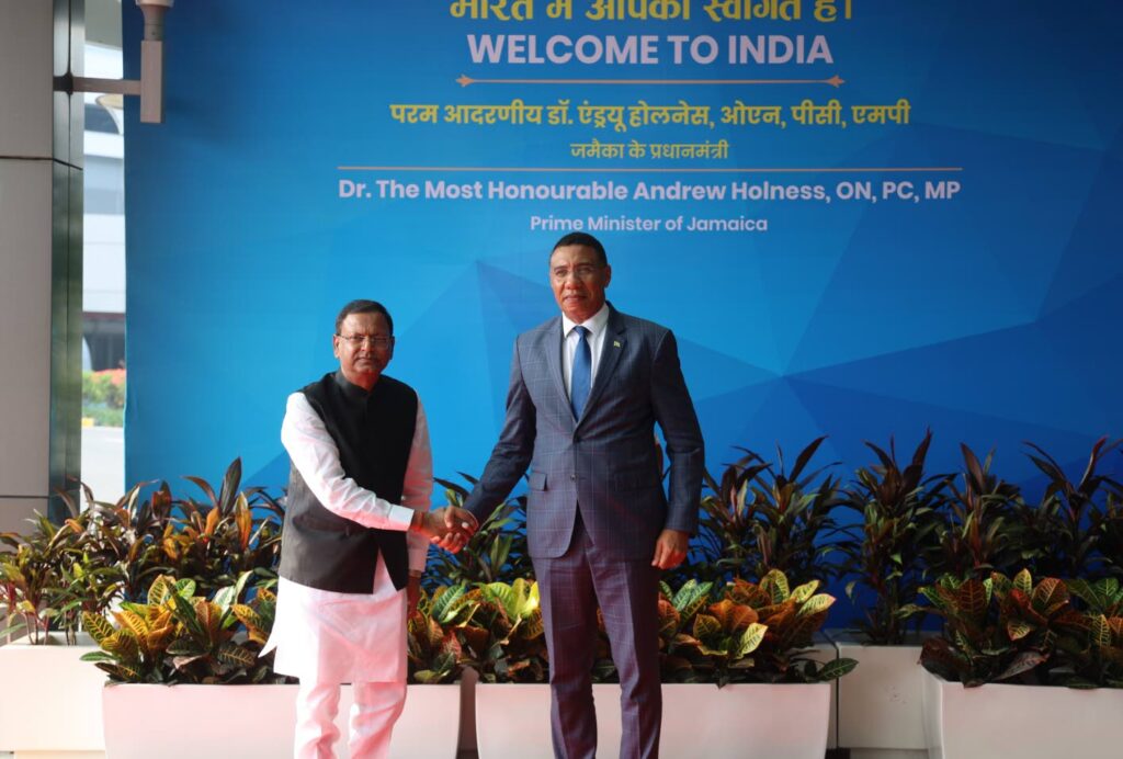 Holness on historic bilateral visit to India - Jamaica Observer