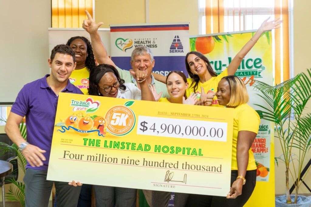 Linstead Hospital gets record $4.9-m donation from Tru-Juice 5K Run ...