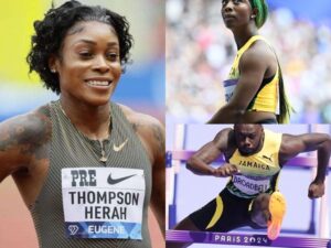 Thompson-Herah potentially joining Fraser-Pryce and Broadbell in Elite ...
