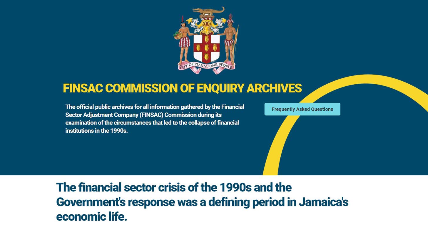 Finsac probe fiasco - Jamaica Observer