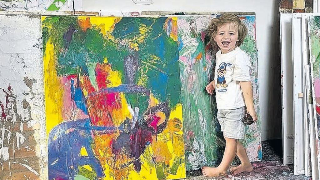 3-y-old German ‘mini-Picasso’ makes splash in art world, social media ...