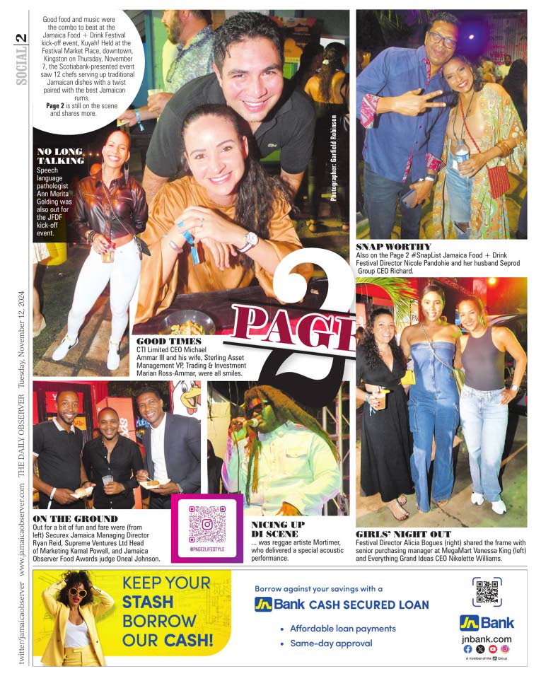 Tuesday, November 12, 2024 - Jamaica Observer