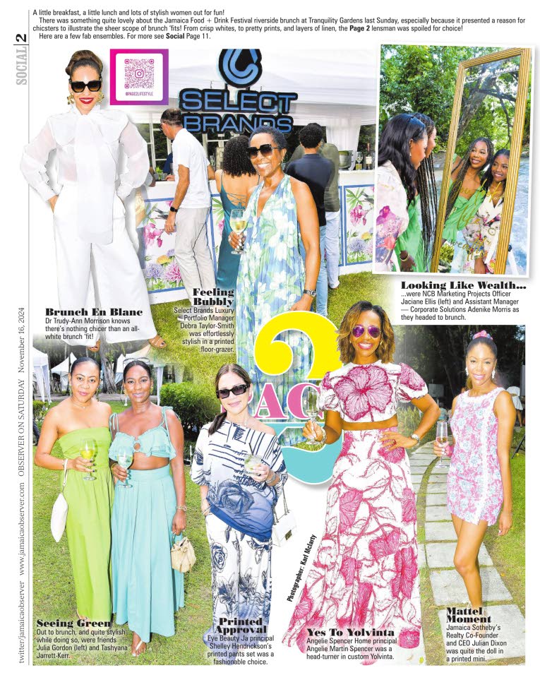 Saturday, November 16, 2024 - Jamaica Observer