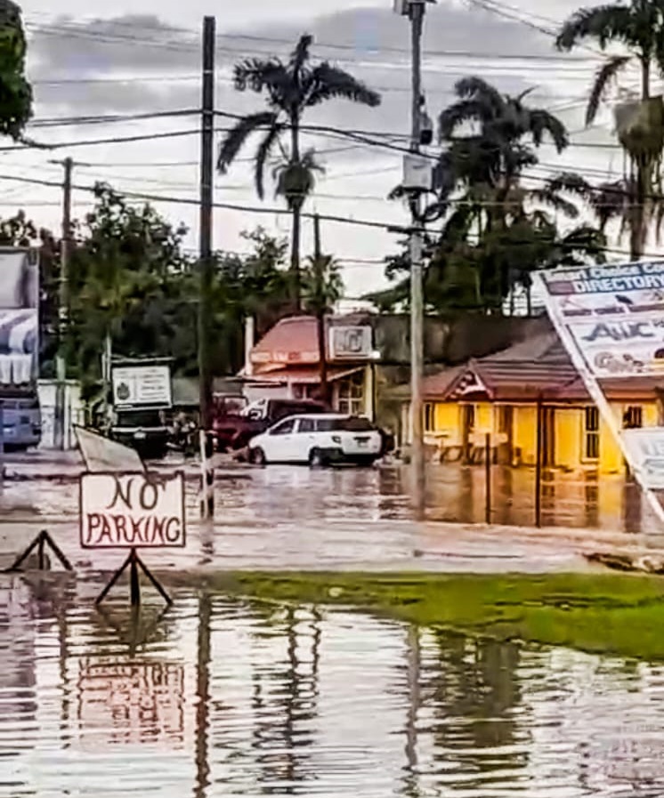 Section of Negril flooded after heavy rainfall - Jamaica Observer