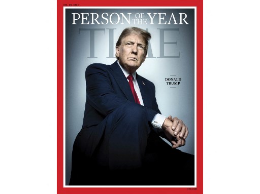 Time Magazine names Donald Trump person of the year for second time ...