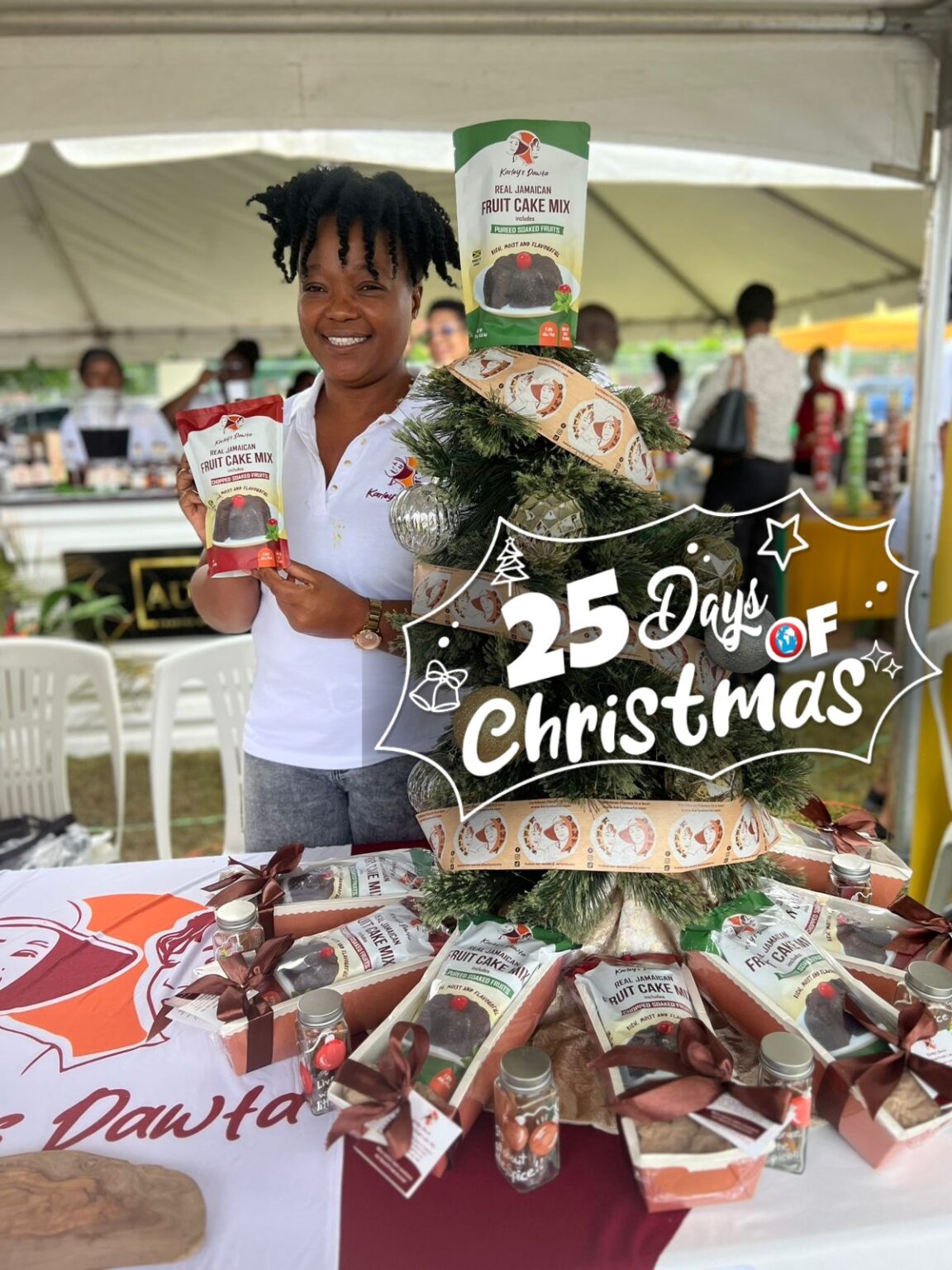 Karley's Dawta fruitcake mix for quick and easy baking this season ...