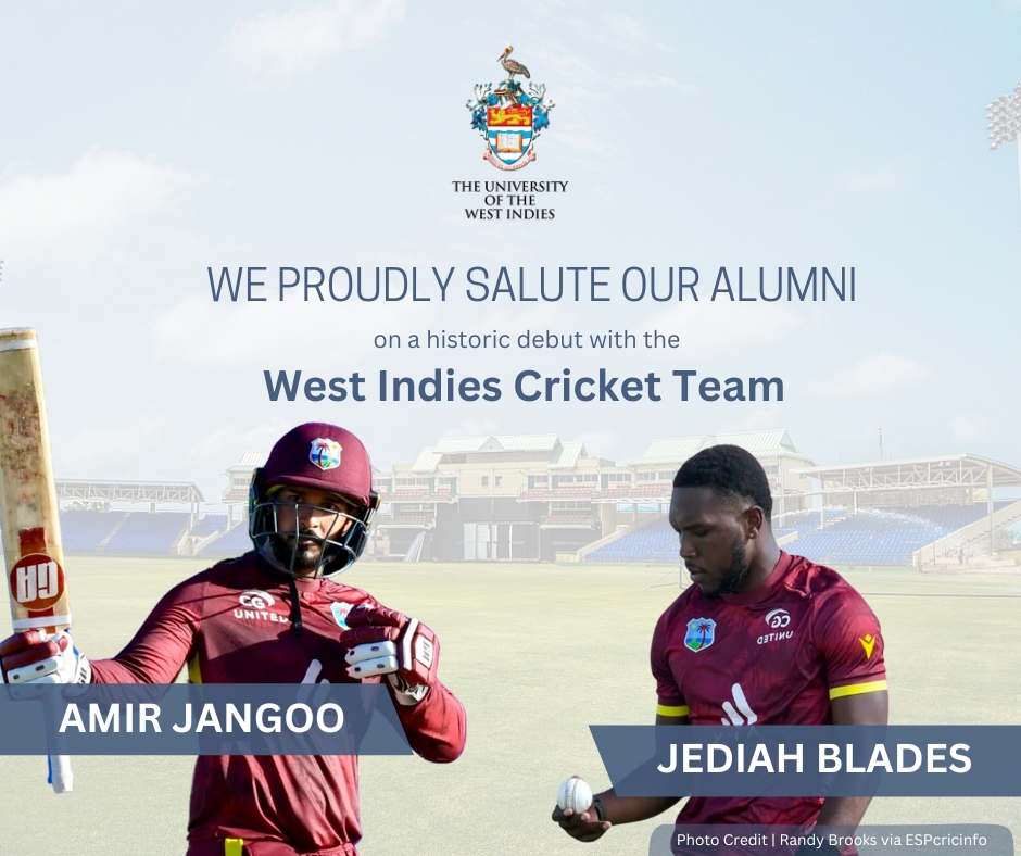 UWI alumni make historic debut on Windies cricket team - Jamaica Observer