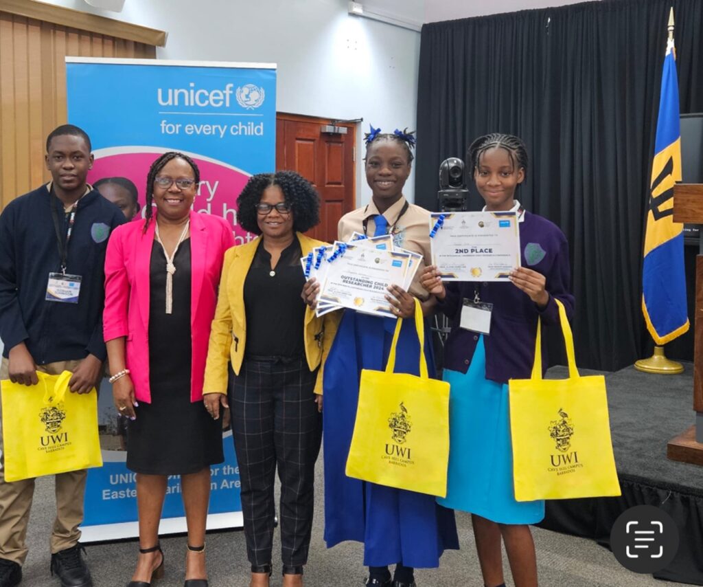 Holy Childhood High student wins UWI/UNICEF award for hair grooming ...