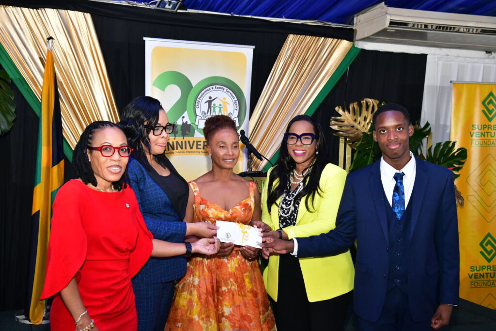 Former ward of the State donates $10 million to CPFSA - Jamaica Observer