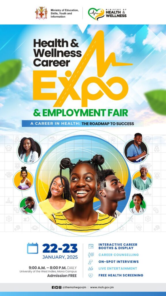 Over 600 job vacancies available at Health Ministry job expo - Jamaica ...