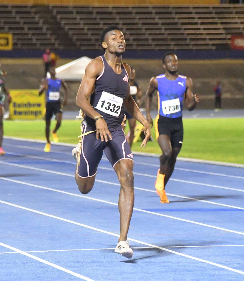 Barnes leads SprinTec to 4x400m win at Gibson/McCook - Jamaica Observer
