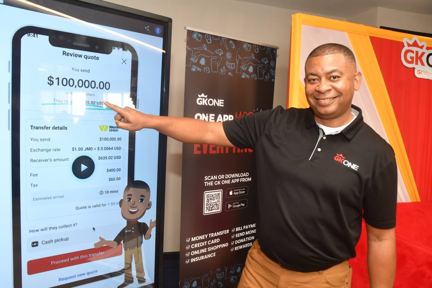 GK One Send launched as an alternative to wire transfers - Jamaica Observer