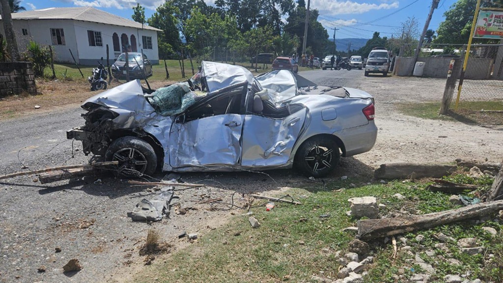 Man and goat die in St Elizabeth car crash - Jamaica Observer