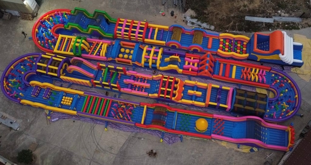 Region's 'largest touring inflatable theme park' to make April debut in ...