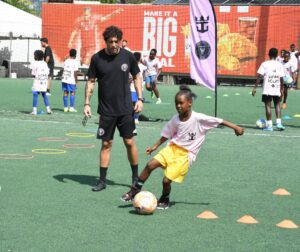 Inter Miami stage clinic for young local footballers - Jamaica Observer
