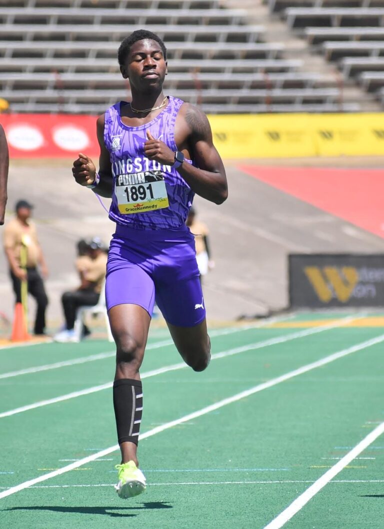 #Champs2025: Matheson dreams of gold in boys' Class One 400m - Jamaica Observer