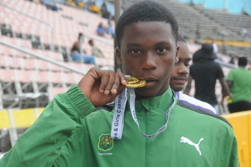 #Champs2025: Calabar’s Shamar Shaw wins boys’ Class 3 high jump ...