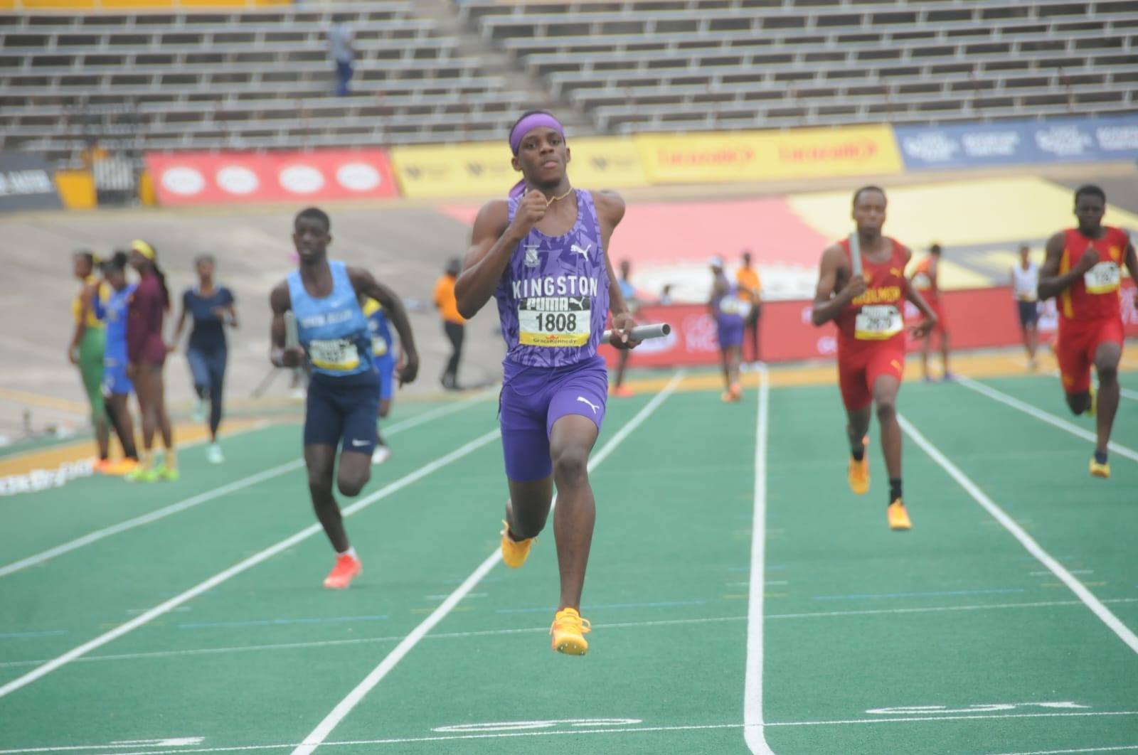 #Champs2025: ‘Big three' lead in sprint relay qualifiers - Jamaica Observer