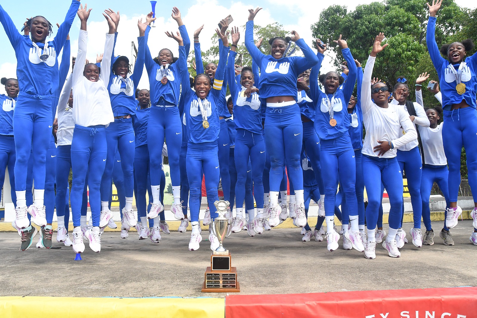 Hydel High celebrate 'Champs' win - Jamaica Observer