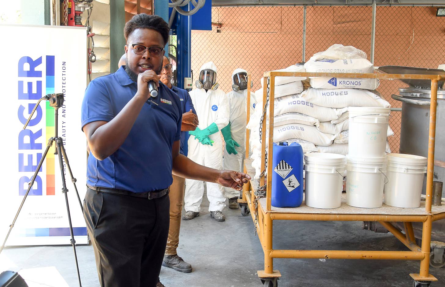 Berger Paints boosts trowel-On production - Jamaica Observer