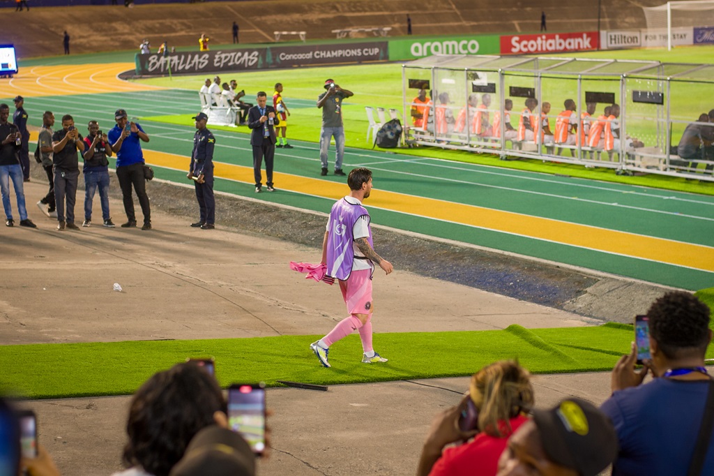 In pictures: Messi mania hits Jamaica’s National Stadium - Jamaica Observer