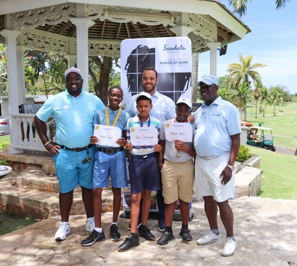 Junior golfers tee off ahead of highly anticipated Sandals Golf and ...