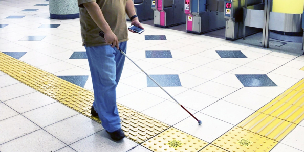 Barbados introduces Japanese Braille blocks to help visually impaired ...