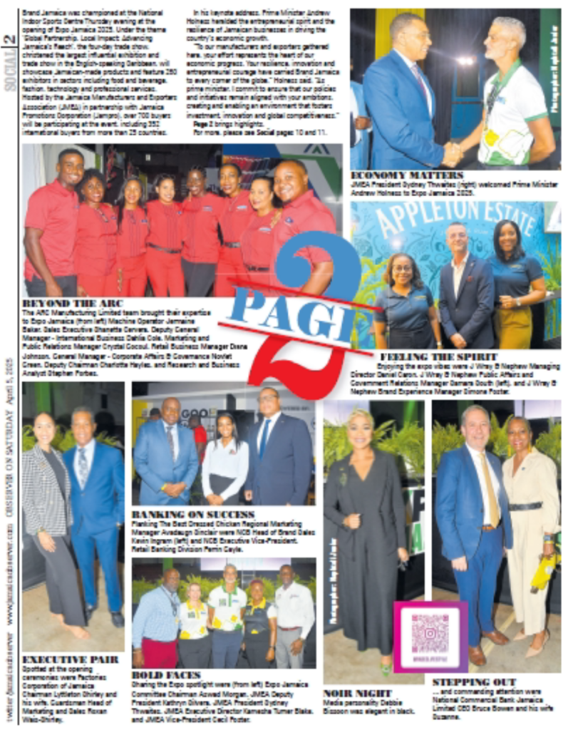 April 2025 - Jamaica Observer