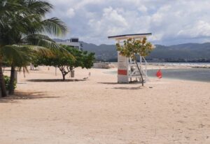 Probe into source of dirty water at section of Harmony Beach Park ...