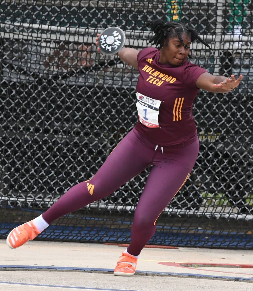 Cedricka Williams extends NJCAA discus record - Jamaica Observer