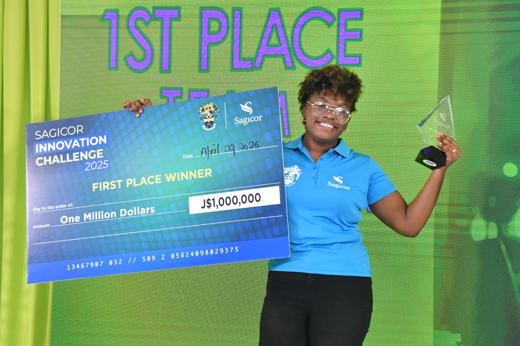 Angel soars above the competition to cop J$1m for Flood Sense ...