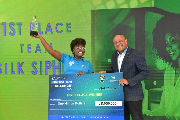 Angel soars above the competition to cop J$1m for Flood Sense ...