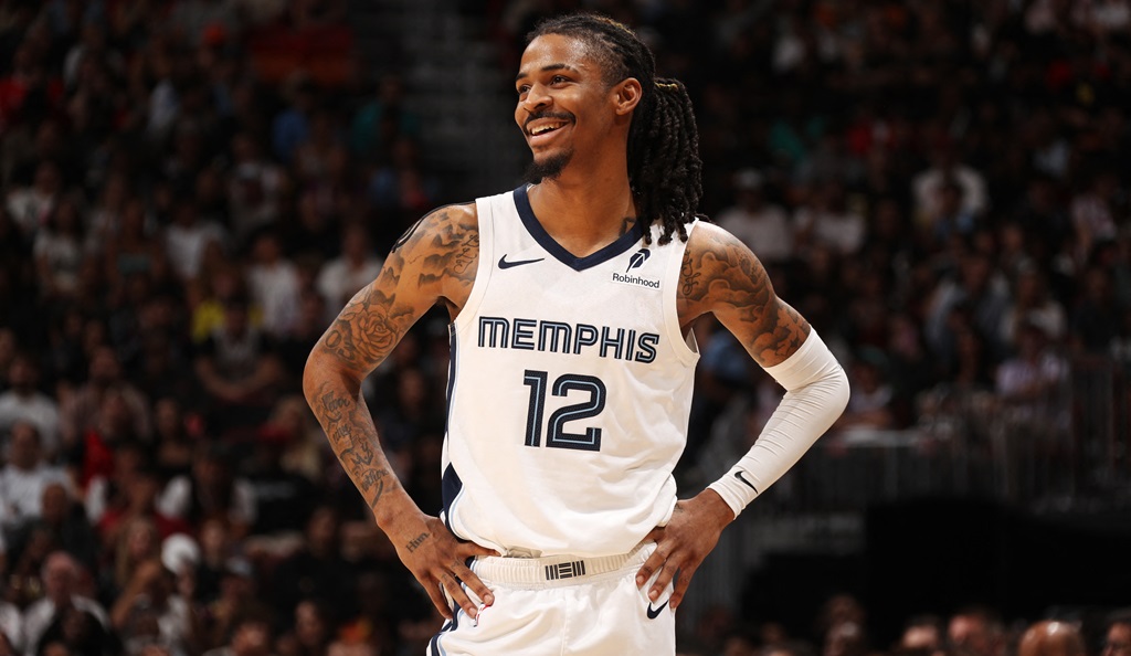 NBA fines Grizzlies' Morant for imaginary gun gesture - Jamaica Observer
