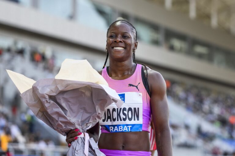 Shericka Jackson wins 100m in Rabat - Jamaica Observer