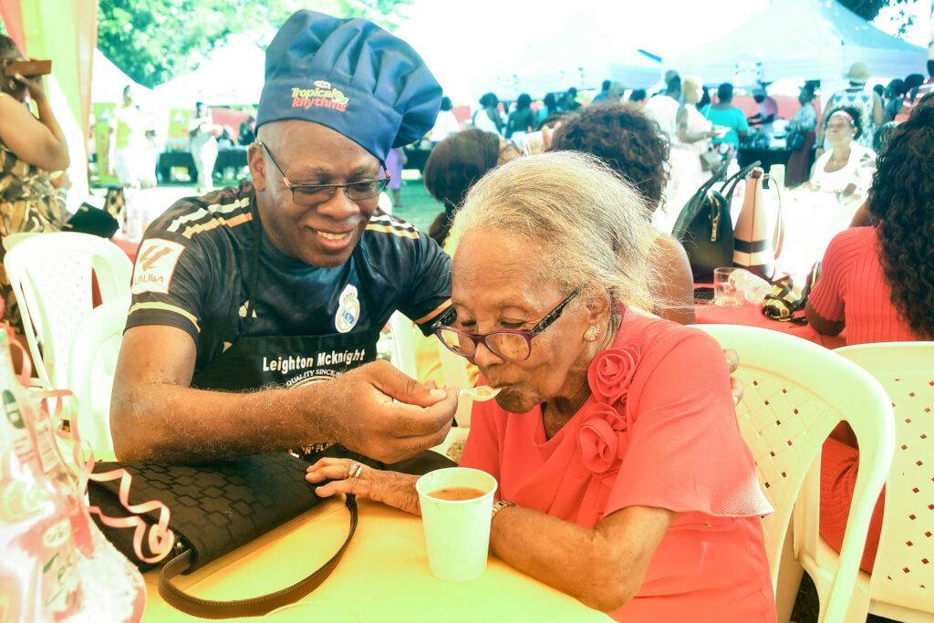 Feeding a mother - Jamaica Observer