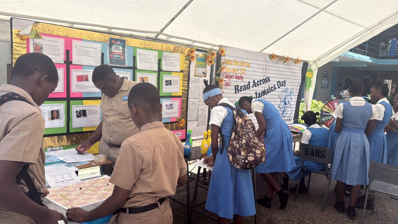 Edwin Allen High celebrates Read Across Jamaica Day - Jamaica Observer