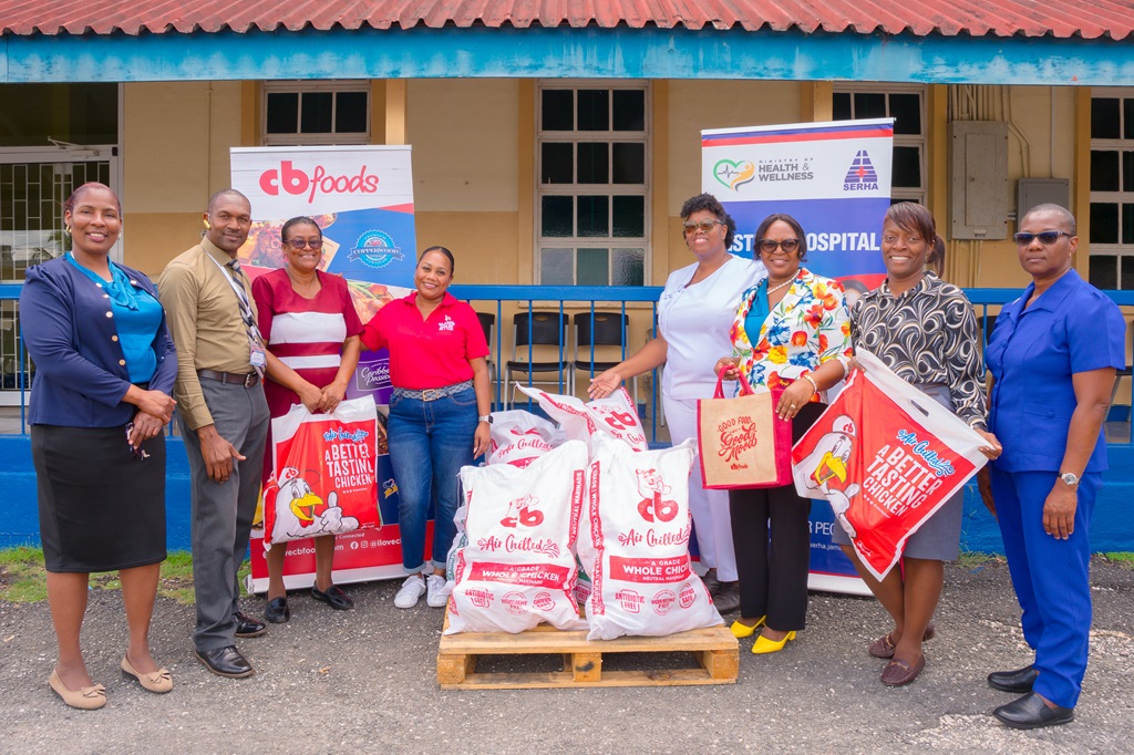 CB Foods provides support to the Linstead Public Hospital - Jamaica ...