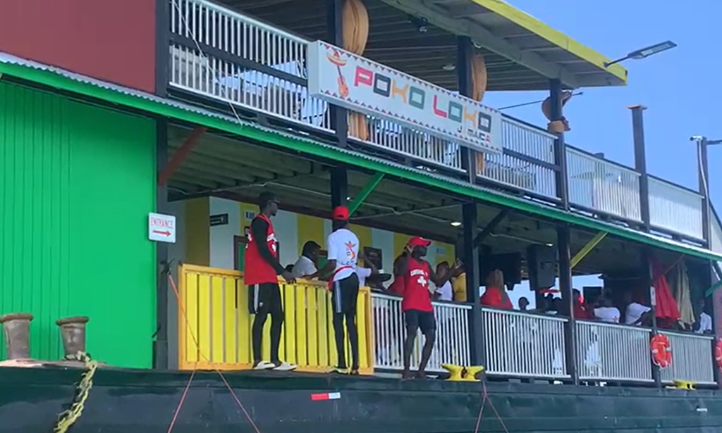 WATCH: Party-like atmosphere as Poko Loko floating bar reopens in Ocho ...