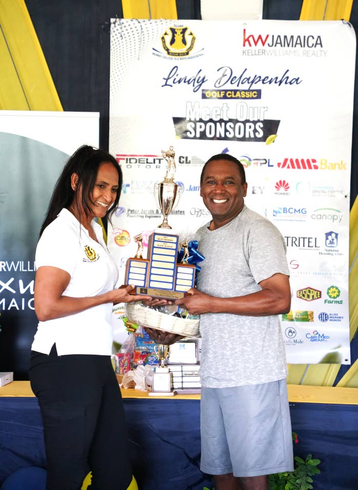 Eccles lands first hold on MCOBA-Lindy Delapenha Golf Classic trophy - Jamaica Observer