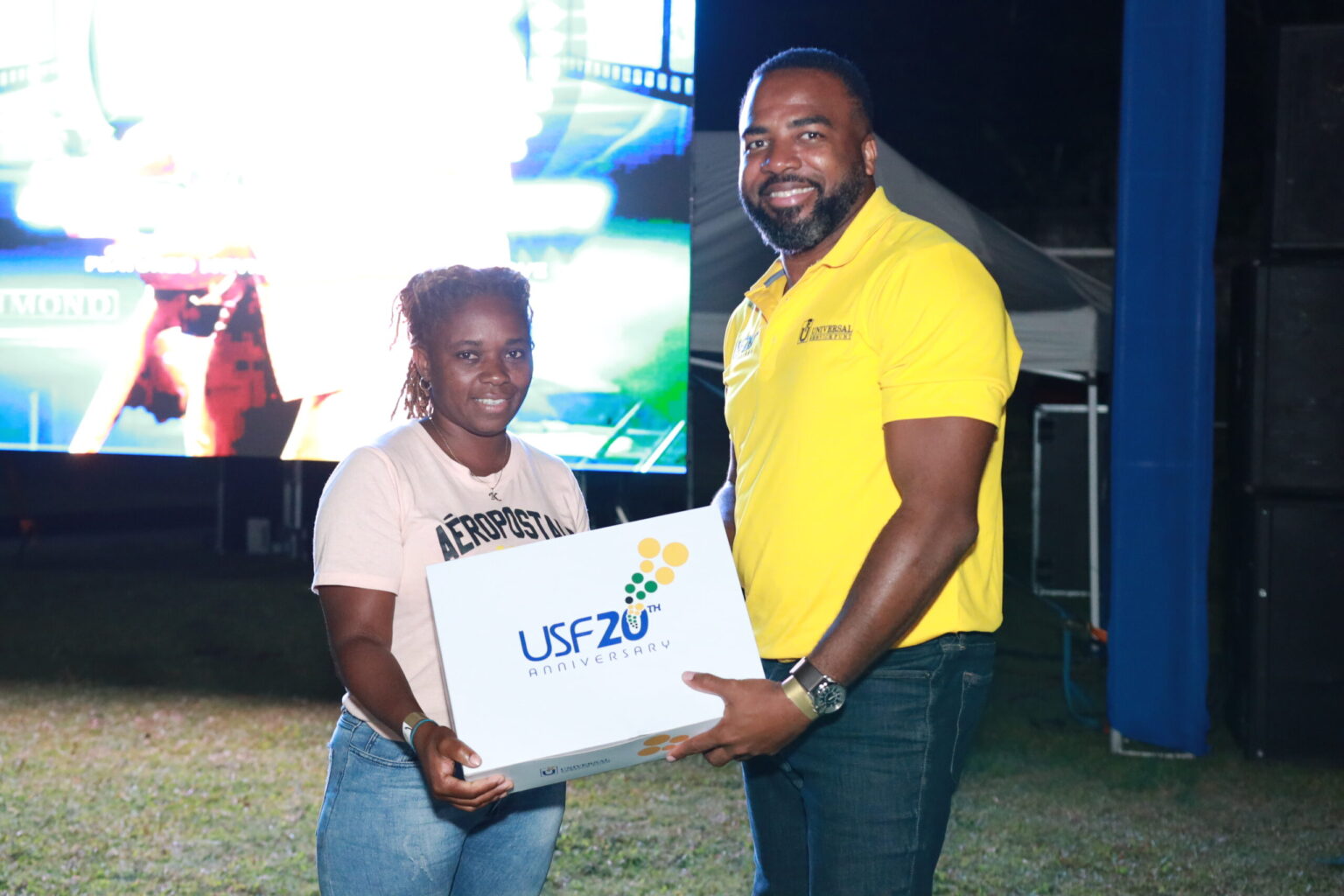 USF’s 20th Anniversary Wi-Fi Watch Party lights up Lynch Park - Jamaica ...