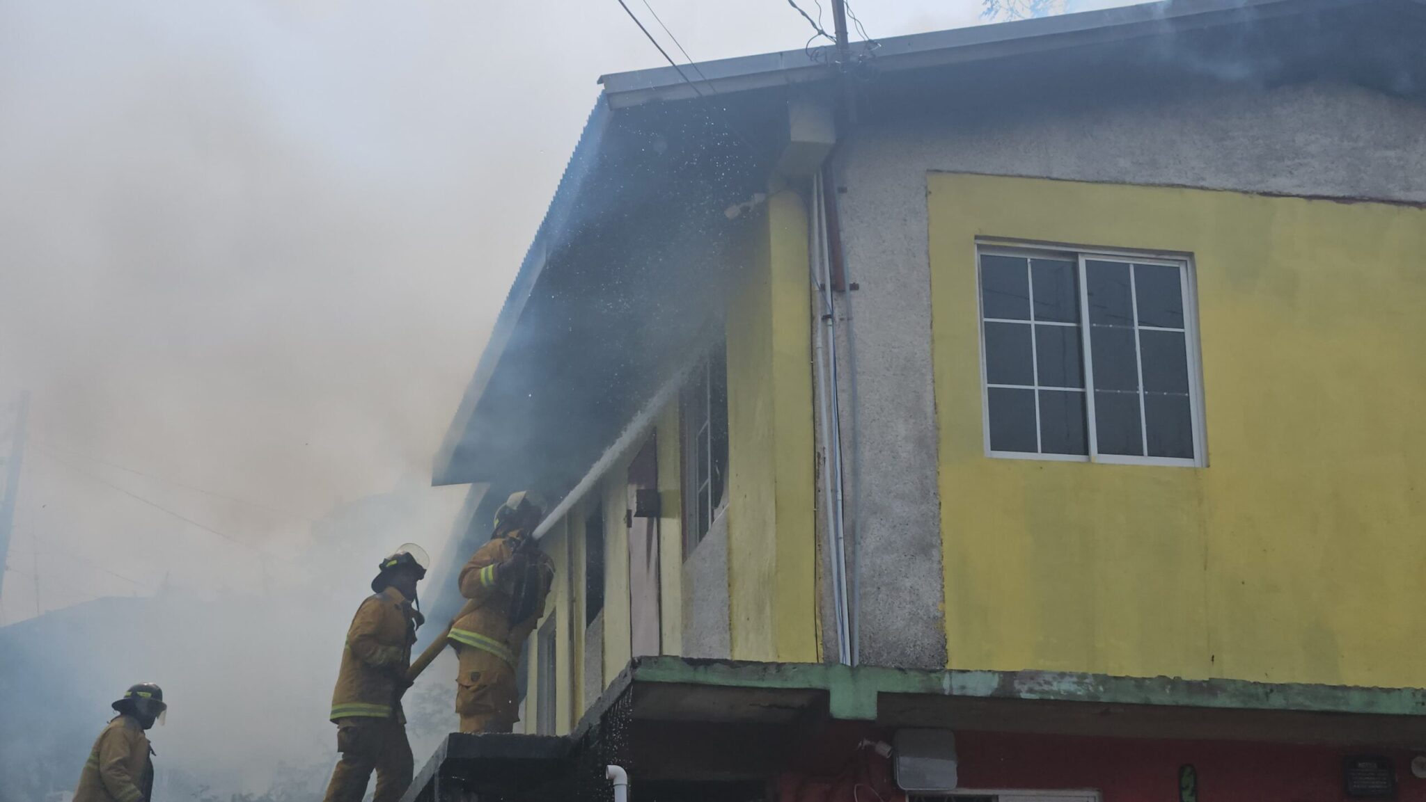 Disabled man rescued from fire in Manchester - Jamaica Observer
