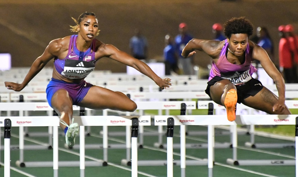 Racers Grand Prix: Alia Armstrong equals meet record in 100m hurdles ...