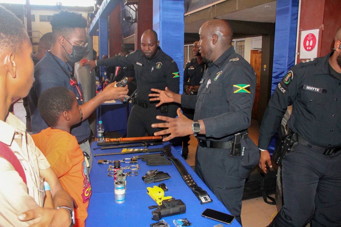 JCF expo leaves students in awe - Jamaica Observer