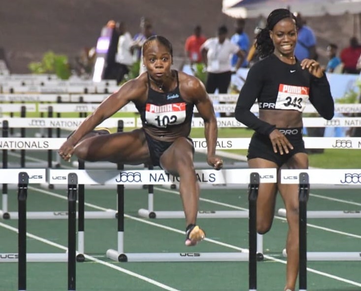 National Trials 2025: Tapper leads qualifiers for 100m hurdles final ...